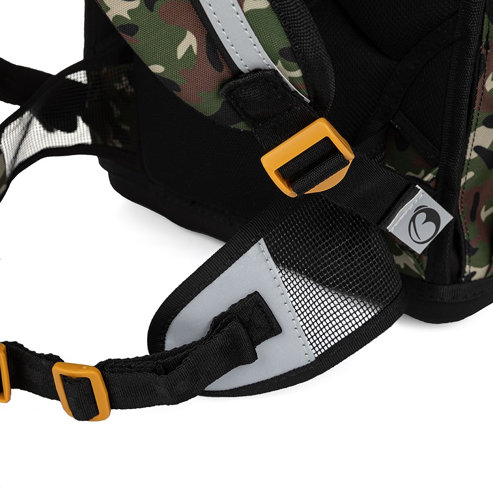 Školní aktovka s vyjímatelným bederním pásem - stíhačky | Bagmaster.cz